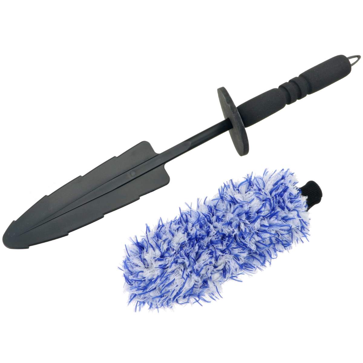 Carclean.com Microfiber Wheel Brush – past tussen 1 cm openingen