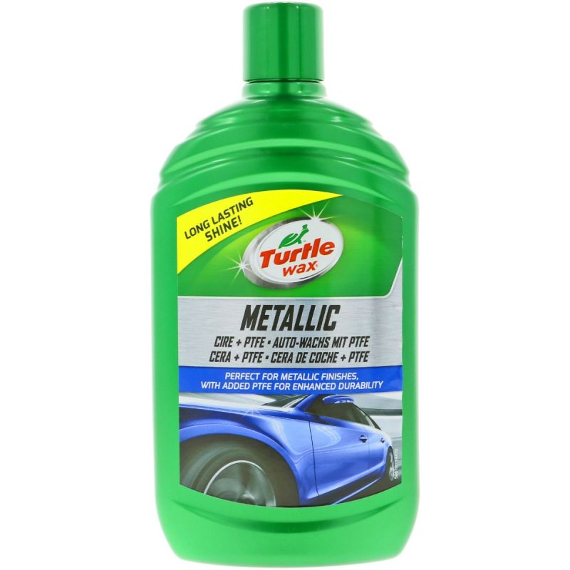 Turtle Wax Metallic Wax 500ml – Duurzame lakbescherming