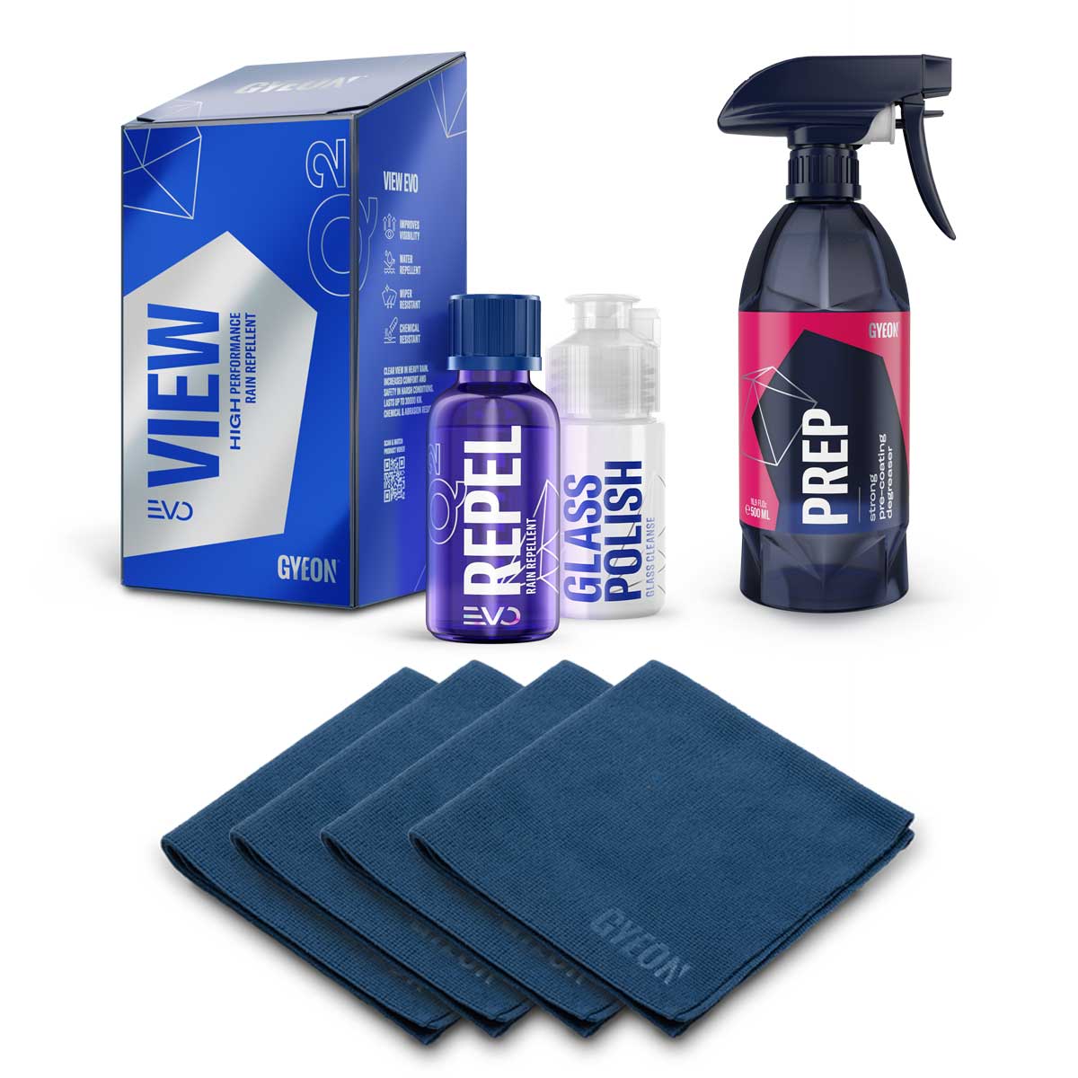 GYEON Q² View EVO Kit – optimises visibility without wipers